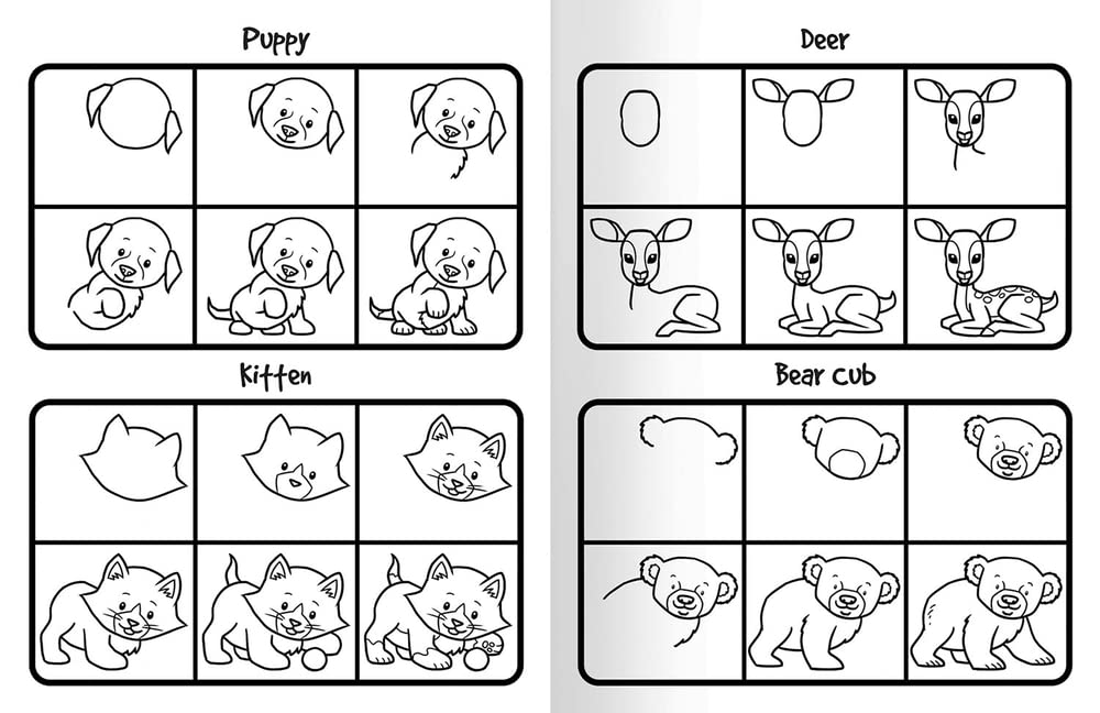 How to Draw 101 Baby Animals – YoUJ Art·有间画材