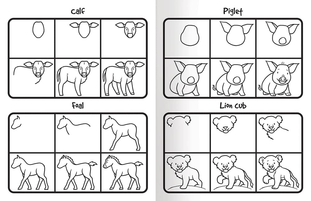 How to Draw 101 Baby Animals – YoUJ Art·有间画材